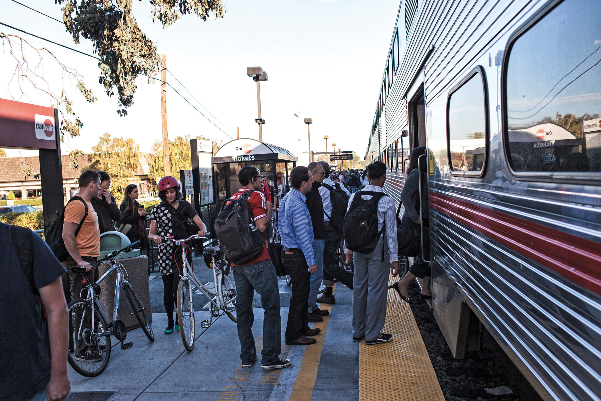 Caltrain is Mere Steps Away from The Apartment Collection at Bay ...
